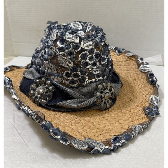 Whittall & Shon | Accessories | Whittall And Shon Straw Cowgirl Hat ...
